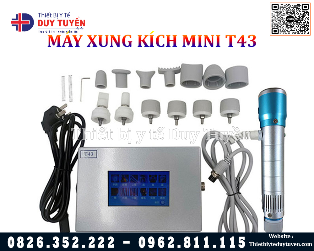 Máy Xung Kích Mini Cầm Tay T43 Đa Năng